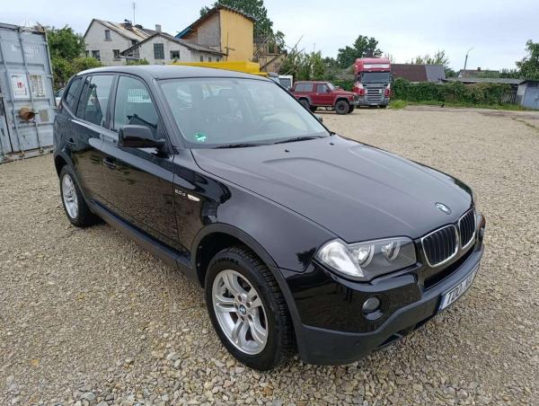 BMW X3 2008 Panevēža vietnē Melns BMW X3 2008 Panevēža, ar dzinēja tilpumu 2.00 L un nobraukumu 305 tūkst. km par 3800 €, foto 8 vietnē AUTOMOTO.COM.LV
