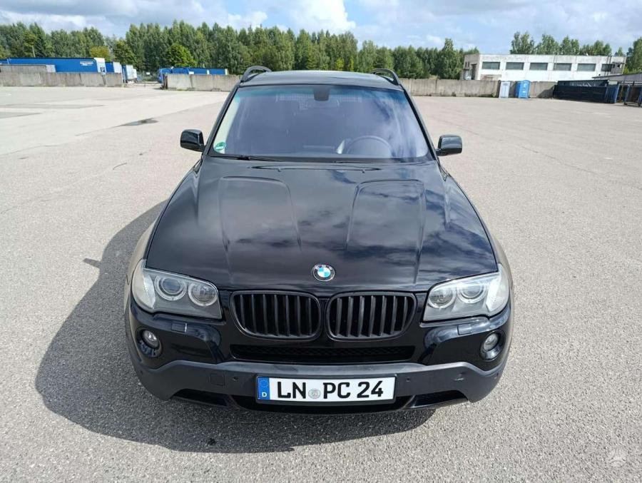 Черный БМВ Х3 2008 в Паневежис, объемом двигателя 2.00 л и пробегом 305 тыс. км за 3800 €, фото 17 на AUTOMOTO.COM.LV