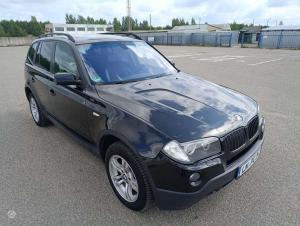 Melns BMW X3 2008 Panevēža, ar dzinēja tilpumu 2.00 L un nobraukumu 320 tūkst. km par 4400 €, foto 9 vietnē AUTOMOTO.COM.LV