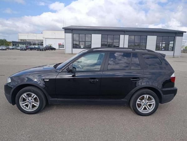 Melns BMW X3 2008 Panevēža, ar dzinēja tilpumu 2.00 L un nobraukumu 320 tūkst. km par 4400 €, foto 10 vietnē AUTOMOTO.COM.LV