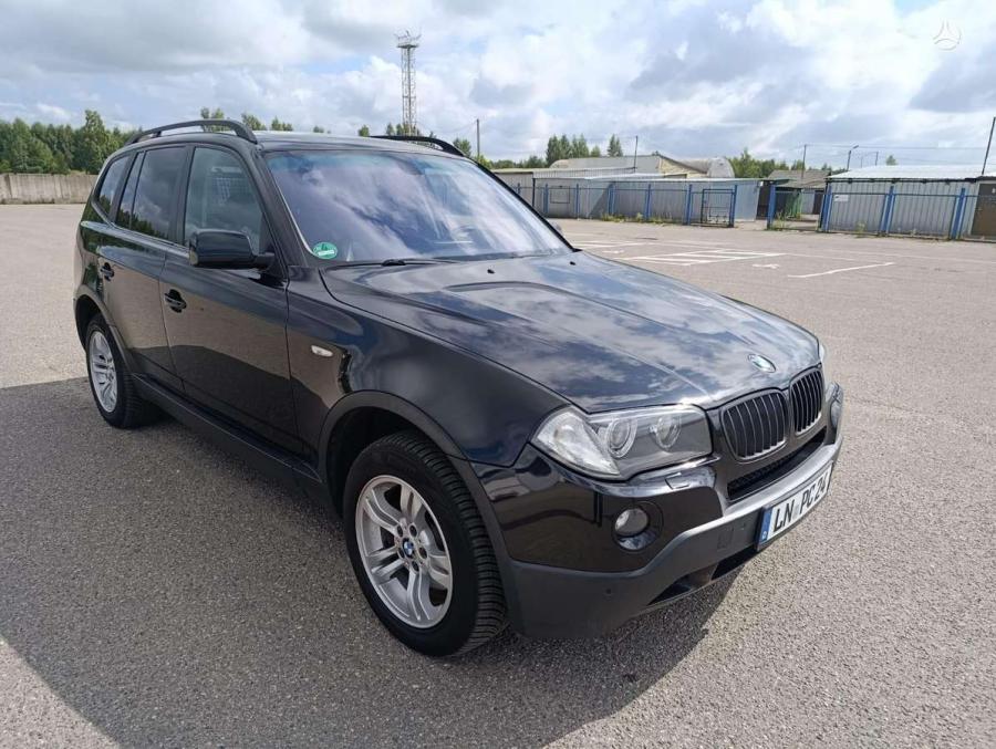 Melns BMW X3 2008 Panevēža, ar dzinēja tilpumu 2.00 L un nobraukumu 320 tūkst. km par 4400 €, foto 17 vietnē AUTOMOTO.COM.LV