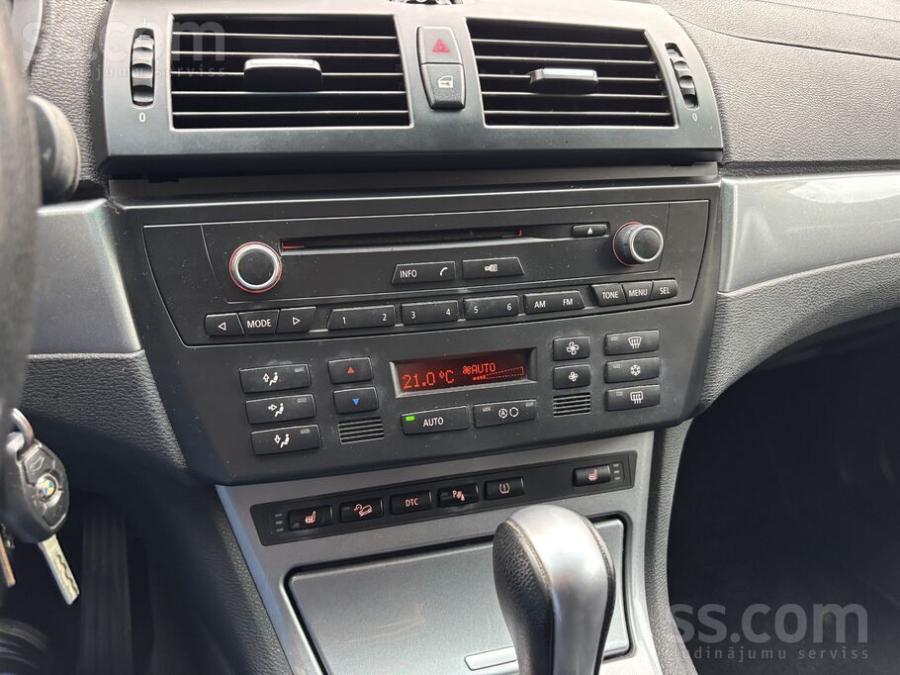 Черный БМВ Х3 2008 в Бауска, объемом двигателя 2.00 л и пробегом 328 тыс. км за 4990 €, фото 25 на AUTOMOTO.COM.LV