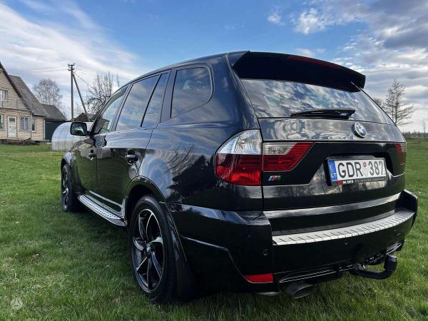 Melns BMW X3 2008 Alīta, ar dzinēja tilpumu 2.00 L un nobraukumu 300 tūkst. km par 6150 €, foto 4 vietnē AUTOMOTO.COM.LV