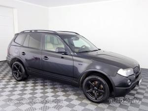 Melns BMW X3 2008 Tallina, ar dzinēja tilpumu 2.00 L un nobraukumu 357 tūkst. km par 3499 €, foto  vietnē AUTOMOTO.COM.LV
