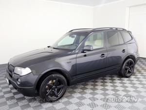 Black BMW X3 2008 in Tallinn, with an engine capacity of 2.00 L and mileage of 357 thousand km for 3499 €, photo 3 on AUTOMOTO.COM.LV