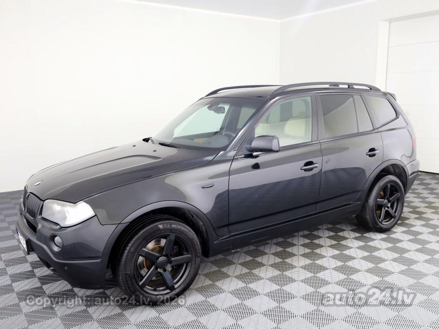 Black BMW X3 2008 in Tallinn, with an engine capacity of 2.00 L and mileage of 357 thousand km for 3499 €, photo 3 on AUTOMOTO.COM.LV