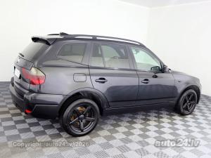 Black BMW X3 2008 in Tallinn, with an engine capacity of 2.00 L and mileage of 357 thousand km for 3499 €, photo 4 on AUTOMOTO.COM.LV
