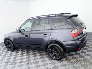 Black BMW X3 2008 in Tallinn, with an engine capacity of 2.00 L and mileage of 357 thousand km for 3499 €, photo 5 on AUTOMOTO.COM.LV