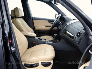 Black BMW X3 2008 in Tallinn, with an engine capacity of 2.00 L and mileage of 357 thousand km for 3499 €, photo 7 on AUTOMOTO.COM.LV