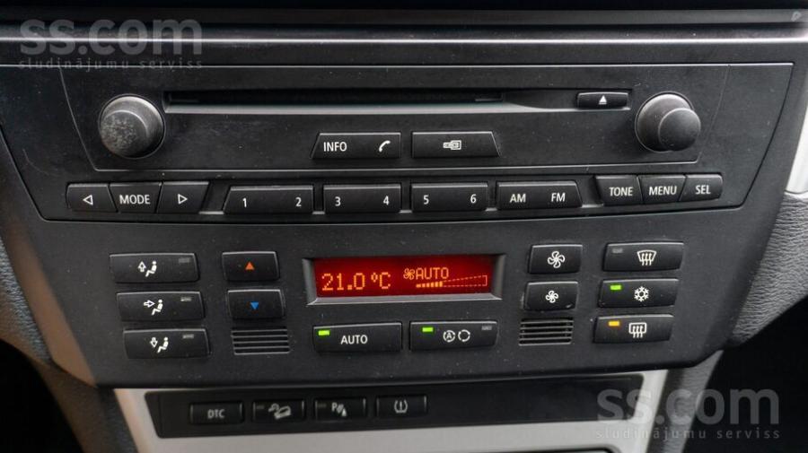 Black BMW X3 2008 in Riga, with an engine capacity of 2.00 L and mileage of 403 thousand km for 3590 €, photo 19 on AUTOMOTO.COM.LV