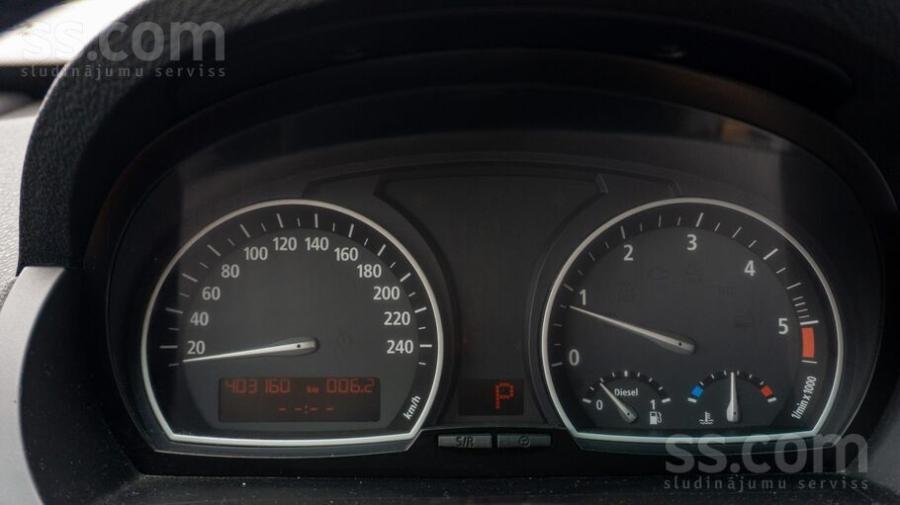 Black BMW X3 2008 in Riga, with an engine capacity of 2.00 L and mileage of 403 thousand km for 3590 €, photo 21 on AUTOMOTO.COM.LV