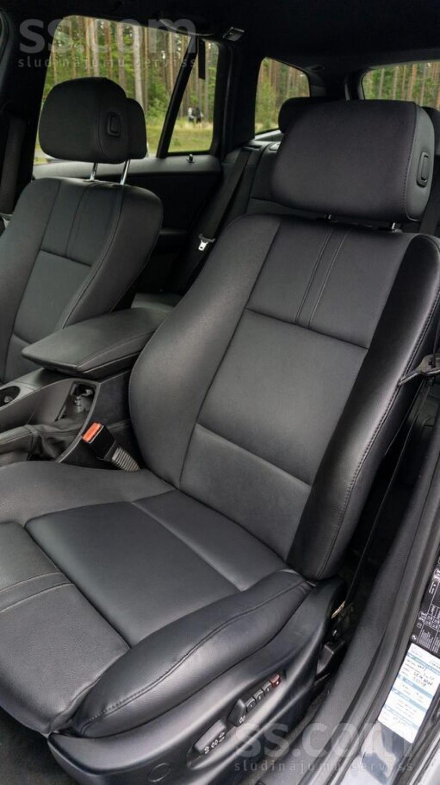 Black BMW X3 2008 in Riga, with an engine capacity of 2.00 L and mileage of 403 thousand km for 3590 €, photo 23 on AUTOMOTO.COM.LV