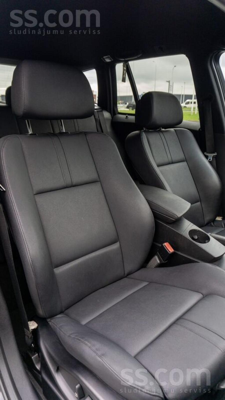 Black BMW X3 2008 in Riga, with an engine capacity of 2.00 L and mileage of 403 thousand km for 3590 €, photo 24 on AUTOMOTO.COM.LV