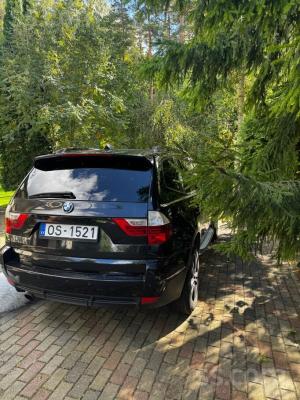 Black BMW X3 2008 in Riga, with an engine capacity of 2.00 L and mileage of 252 thousand km for 5900 €, photo 5 on AUTOMOTO.COM.LV