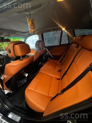 Black BMW X3 2008 in Riga, with an engine capacity of 2.00 L and mileage of 252 thousand km for 5900 €, photo 10 on AUTOMOTO.COM.LV