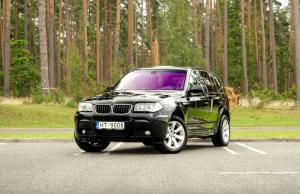 Melns BMW X3 2008 Rīga, ar dzinēja tilpumu 2.00 L un nobraukumu 403 tūkst. km par 3590 €, foto  vietnē AUTOMOTO.COM.LV