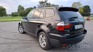 Black BMW X3 2008 in Riga, with an engine capacity of 2.00 L and mileage of 336 thousand km for 4000 €, photo 5 on AUTOMOTO.COM.LV