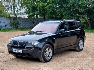 Черный БМВ Х3 2008 в Рига, объемом двигателя 2.00 л и пробегом 0 тыс. км за 3290 €, фото 3 на AUTOMOTO.COM.LV