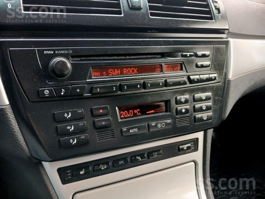 Черный БМВ Х3 2008 в Рига, объемом двигателя 2.00 л и пробегом 0 тыс. км за 3290 €, фото 12 на AUTOMOTO.COM.LV