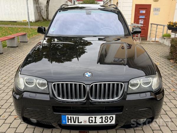 BMW X3 2008 Rīga vietnē Melns BMW X3 2008 Rīga, ar dzinēja tilpumu 3.00 L un nobraukumu 289 tūkst. km par 7950 €, foto 3 vietnē AUTOMOTO.COM.LV