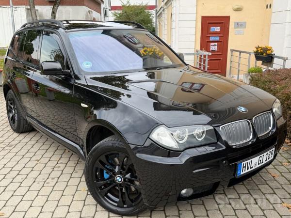 BMW X3 2008 Rīga vietnē Melns BMW X3 2008 Rīga, ar dzinēja tilpumu 3.00 L un nobraukumu 289 tūkst. km par 7950 €, foto 4 vietnē AUTOMOTO.COM.LV