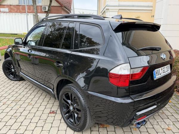 BMW X3 2008 Rīga vietnē Melns BMW X3 2008 Rīga, ar dzinēja tilpumu 3.00 L un nobraukumu 289 tūkst. km par 7950 €, foto 5 vietnē AUTOMOTO.COM.LV