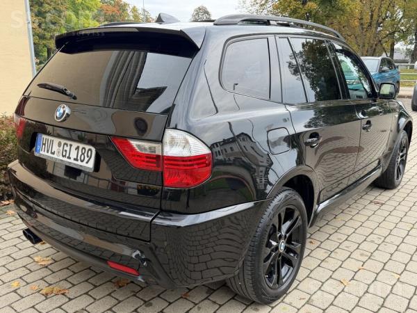 BMW X3 2008 Rīga vietnē Melns BMW X3 2008 Rīga, ar dzinēja tilpumu 3.00 L un nobraukumu 289 tūkst. km par 7950 €, foto 9 vietnē AUTOMOTO.COM.LV