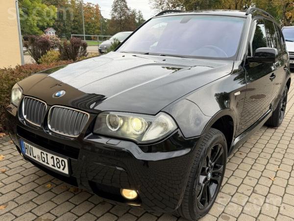 BMW X3 2008 Rīga vietnē Melns BMW X3 2008 Rīga, ar dzinēja tilpumu 3.00 L un nobraukumu 289 tūkst. km par 7950 €, foto 10 vietnē AUTOMOTO.COM.LV