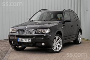 Black BMW X3 2008 in Ogre, with an engine capacity of 3.00 L and mileage of 0 thousand km for 5900 €, photo  on AUTOMOTO.COM.LV