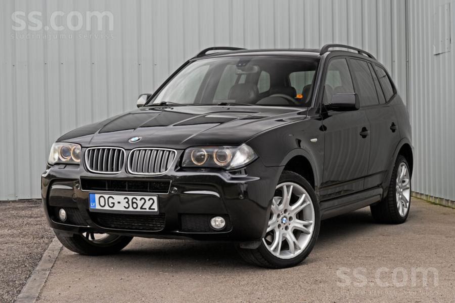 Melns BMW X3 2008 Ogre, ar dzinēja tilpumu 3.00 L un nobraukumu 0 tūkst. km par 5900 €, foto 1 vietnē AUTOMOTO.COM.LV