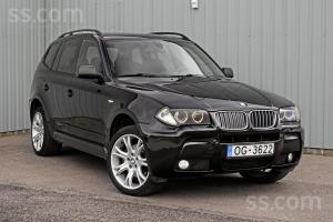 Melns BMW X3 2008 Ogre, ar dzinēja tilpumu 3.00 L un nobraukumu 0 tūkst. km par 5900 €, foto 3 vietnē AUTOMOTO.COM.LV
