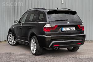 Melns BMW X3 2008 Ogre, ar dzinēja tilpumu 3.00 L un nobraukumu 0 tūkst. km par 5900 €, foto 5 vietnē AUTOMOTO.COM.LV