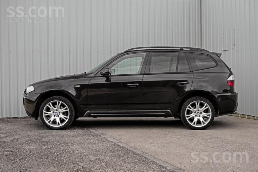 Melns BMW X3 2008 Ogre, ar dzinēja tilpumu 3.00 L un nobraukumu 0 tūkst. km par 5900 €, foto 7 vietnē AUTOMOTO.COM.LV