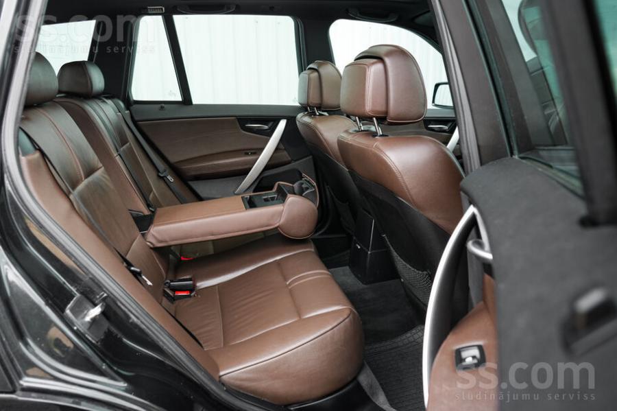Melns BMW X3 2008 Ogre, ar dzinēja tilpumu 3.00 L un nobraukumu 0 tūkst. km par 5900 €, foto 14 vietnē AUTOMOTO.COM.LV