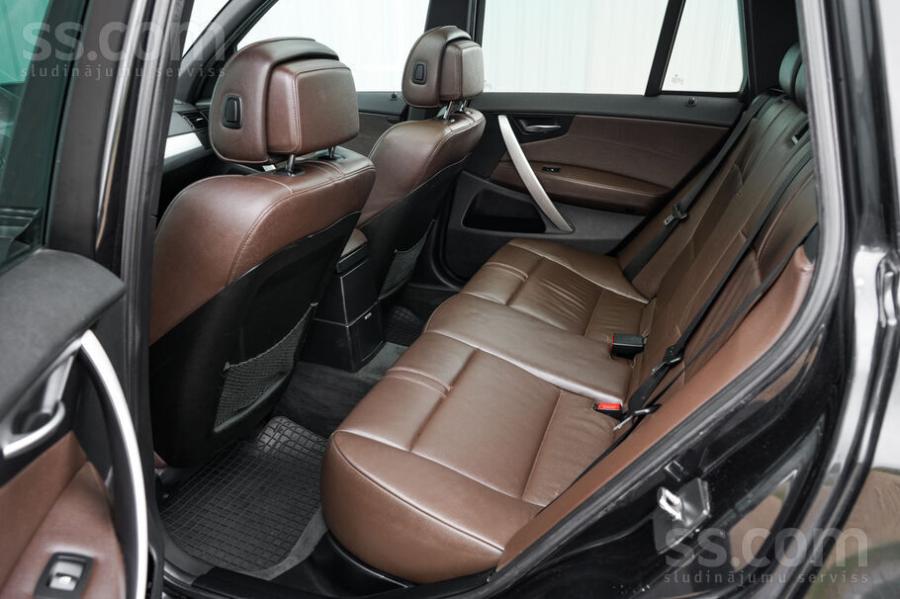 Melns BMW X3 2008 Ogre, ar dzinēja tilpumu 3.00 L un nobraukumu 0 tūkst. km par 5900 €, foto 15 vietnē AUTOMOTO.COM.LV