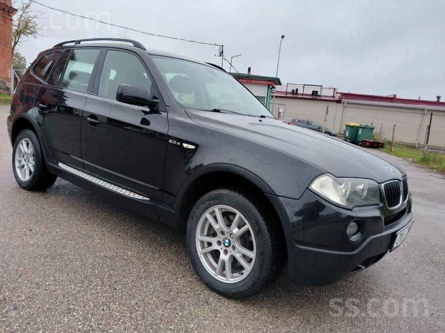Melns BMW X3 2008 Rēzekne, ar dzinēja tilpumu 2.00 L un nobraukumu 0 tūkst. km par 4250 €, foto 3 vietnē AUTOMOTO.COM.LV