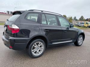 Melns BMW X3 2008 Rēzekne, ar dzinēja tilpumu 2.00 L un nobraukumu 0 tūkst. km par 4250 €, foto 4 vietnē AUTOMOTO.COM.LV