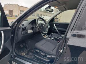Melns BMW X3 2008 Rēzekne, ar dzinēja tilpumu 2.00 L un nobraukumu 0 tūkst. km par 4250 €, foto 6 vietnē AUTOMOTO.COM.LV