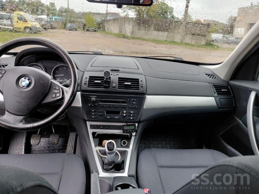 Melns BMW X3 2008 Rēzekne, ar dzinēja tilpumu 2.00 L un nobraukumu 0 tūkst. km par 4250 €, foto 8 vietnē AUTOMOTO.COM.LV