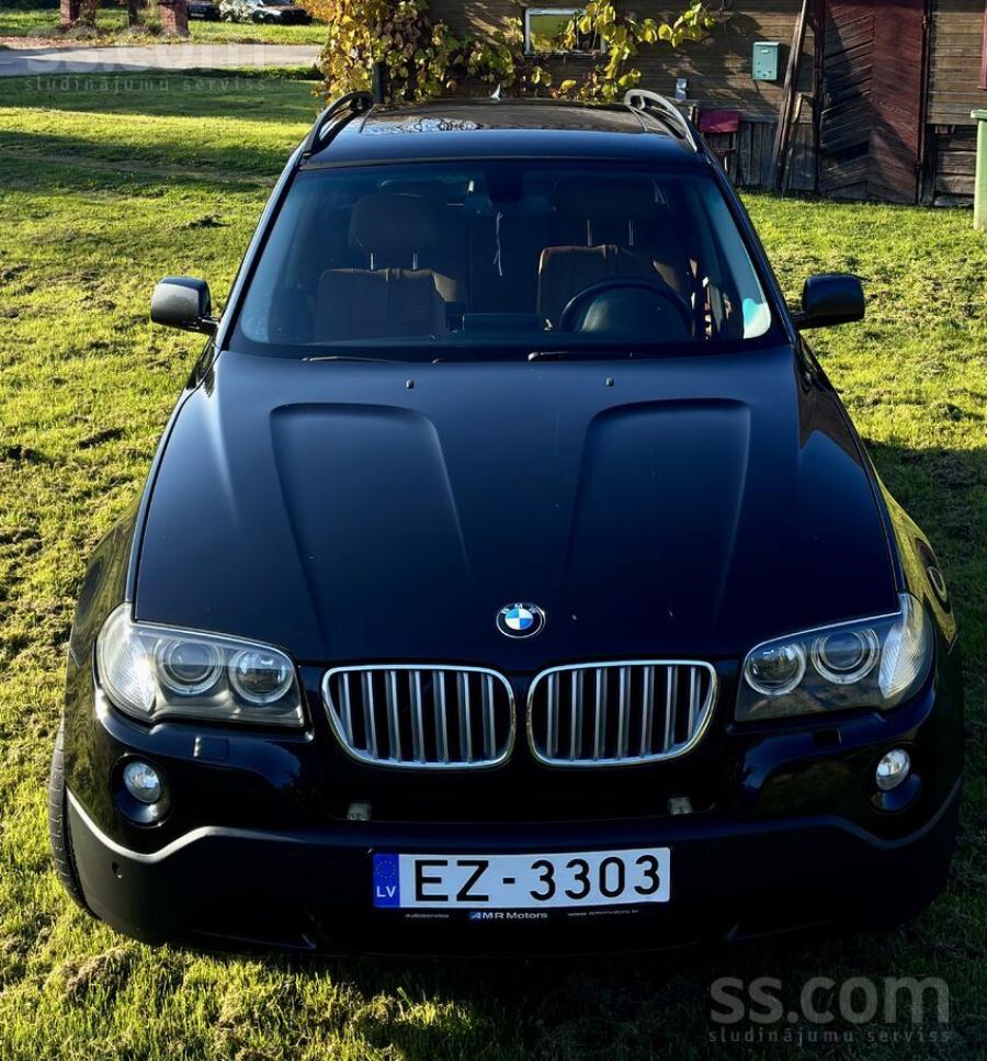 Melns BMW X3 2008 Balvi, ar dzinēja tilpumu 3.00 L un nobraukumu 276 tūkst. km par 6999 €, foto 3 vietnē AUTOMOTO.COM.LV