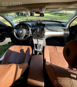 Melns BMW X3 2008 Balvi, ar dzinēja tilpumu 3.00 L un nobraukumu 276 tūkst. km par 6999 €, foto 9 vietnē AUTOMOTO.COM.LV