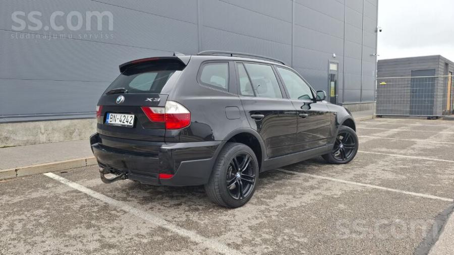 Melns BMW X3 2008 Rīga, ar dzinēja tilpumu 2.00 L un nobraukumu 165 tūkst. km par 5500 €, foto 6 vietnē AUTOMOTO.COM.LV