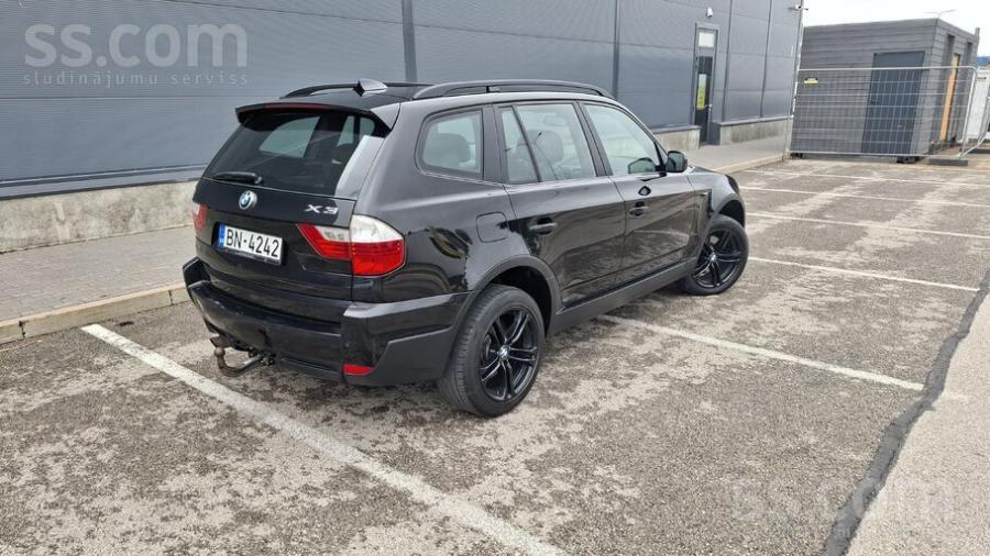 Melns BMW X3 2008 Rīga, ar dzinēja tilpumu 2.00 L un nobraukumu 165 tūkst. km par 5500 €, foto 7 vietnē AUTOMOTO.COM.LV