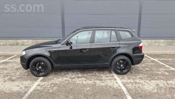Black BMW X3 2008 in Riga, with an engine capacity of 2.00 L and mileage of 165 thousand km for 5500 €, photo 10 on AUTOMOTO.COM.LV
