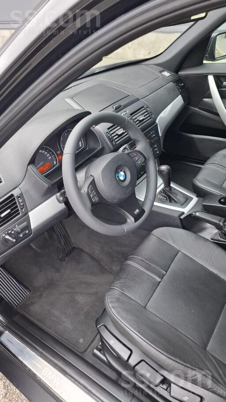 Melns BMW X3 2008 Rīga, ar dzinēja tilpumu 2.00 L un nobraukumu 165 tūkst. km par 5500 €, foto 17 vietnē AUTOMOTO.COM.LV