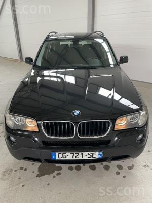 Black BMW X3 2009 in Balvi, with an engine capacity of 2.00 L and mileage of 288 thousand km for 4499 €, photo 3 on AUTOMOTO.COM.LV