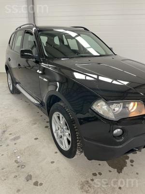 Black BMW X3 2009 in Balvi, with an engine capacity of 2.00 L and mileage of 288 thousand km for 4499 €, photo 12 on AUTOMOTO.COM.LV