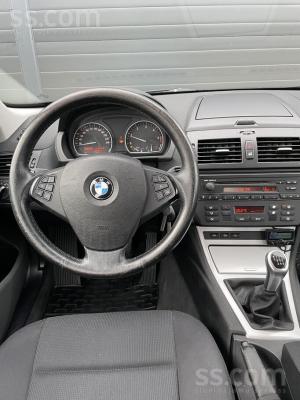 Black BMW X3 2009 in Balvi, with an engine capacity of 2.00 L and mileage of 288 thousand km for 4499 €, photo 17 on AUTOMOTO.COM.LV