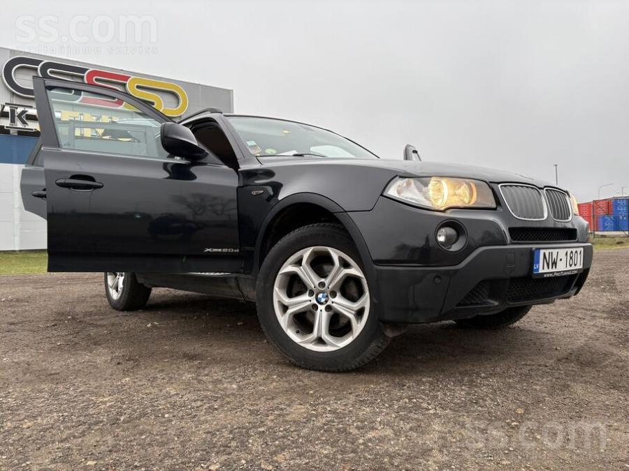 Melns BMW X3 2009 Daugavpils, ar dzinēja tilpumu 2.00 L un nobraukumu 267 tūkst. km par 5650 €, foto 32 vietnē AUTOMOTO.COM.LV