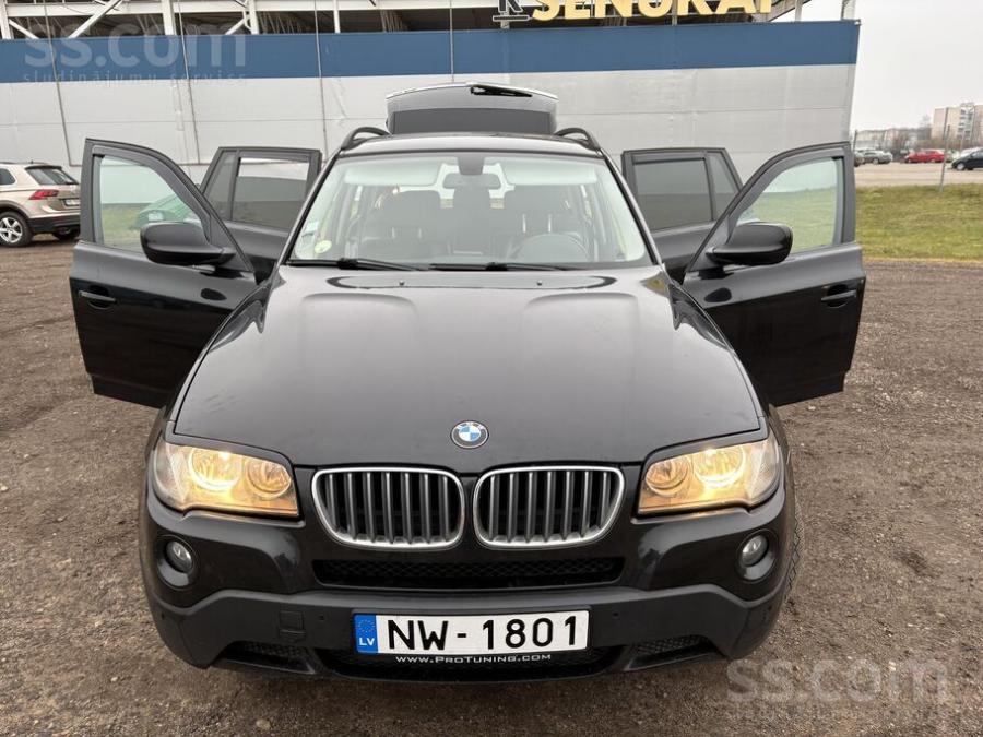 Melns BMW X3 2009 Daugavpils, ar dzinēja tilpumu 2.00 L un nobraukumu 267 tūkst. km par 5650 €, foto 33 vietnē AUTOMOTO.COM.LV